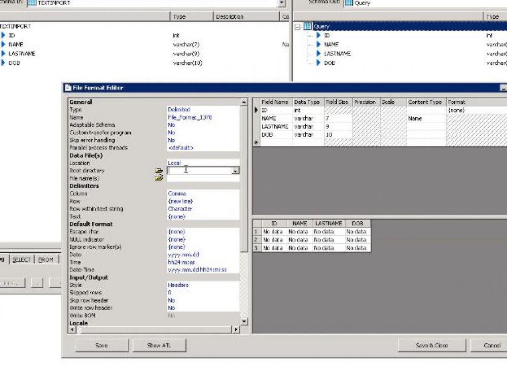 Sap Bo Data Services Tutorial Create A Datastore And Import A Table Driven By Analytics